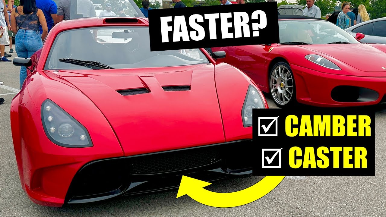 Increasing CAMBER To Catch Faster Cars At Autocross (Factory Five 818 ...