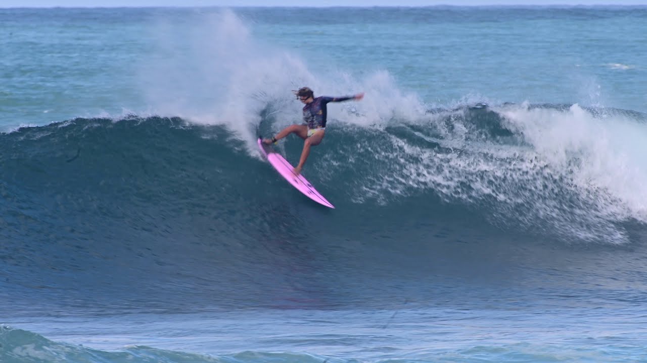 SURFING BIG WAVES OF THE NORTH SHORE Channel Islands, MINAMI, FCS FINS ...