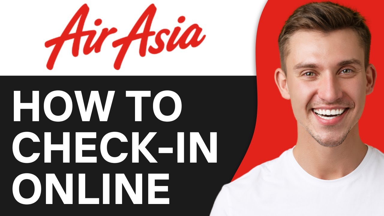 How To Check In Online For A Flight AirAsia | Easy & Fast - YouTube