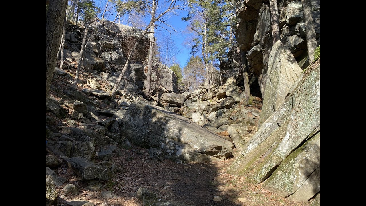 Nature Adventure: Purgatory Chasm in Sutton, Massachusetts - YouTube