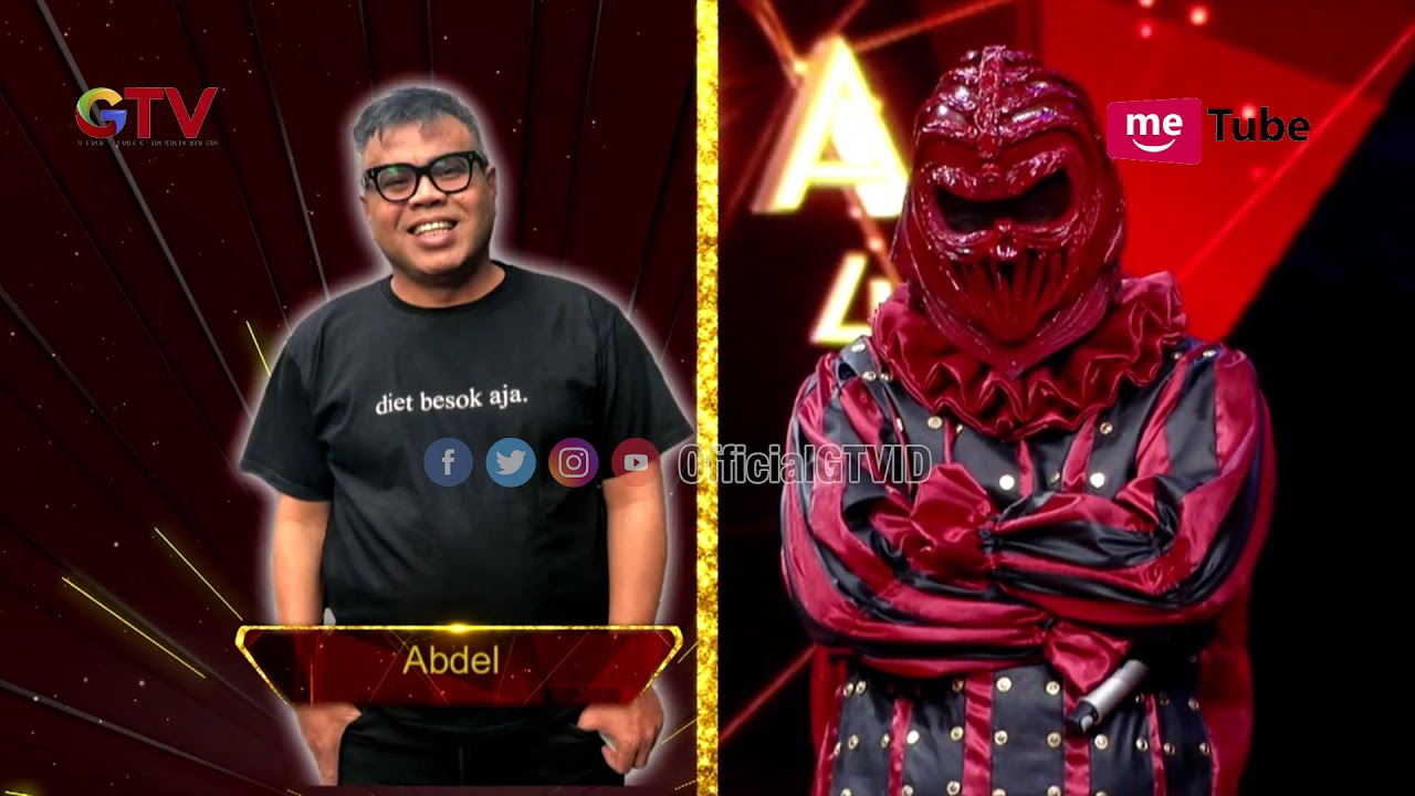 Dapat Oleh-oleh Dari Kemerahan! Cak Lontong Kanibal |The Mask Singer S4 ...