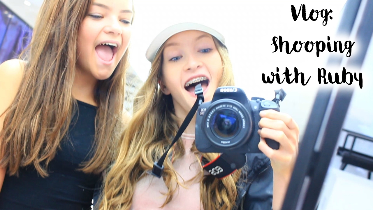 Vlog: Shopping with Ruby | Summer Throwback - YouTube