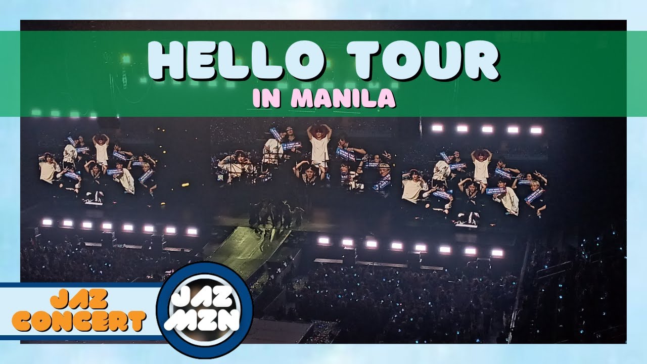 TREASURE HELLO TOUR in Manila (Highlights) | Jaz Concert - YouTube