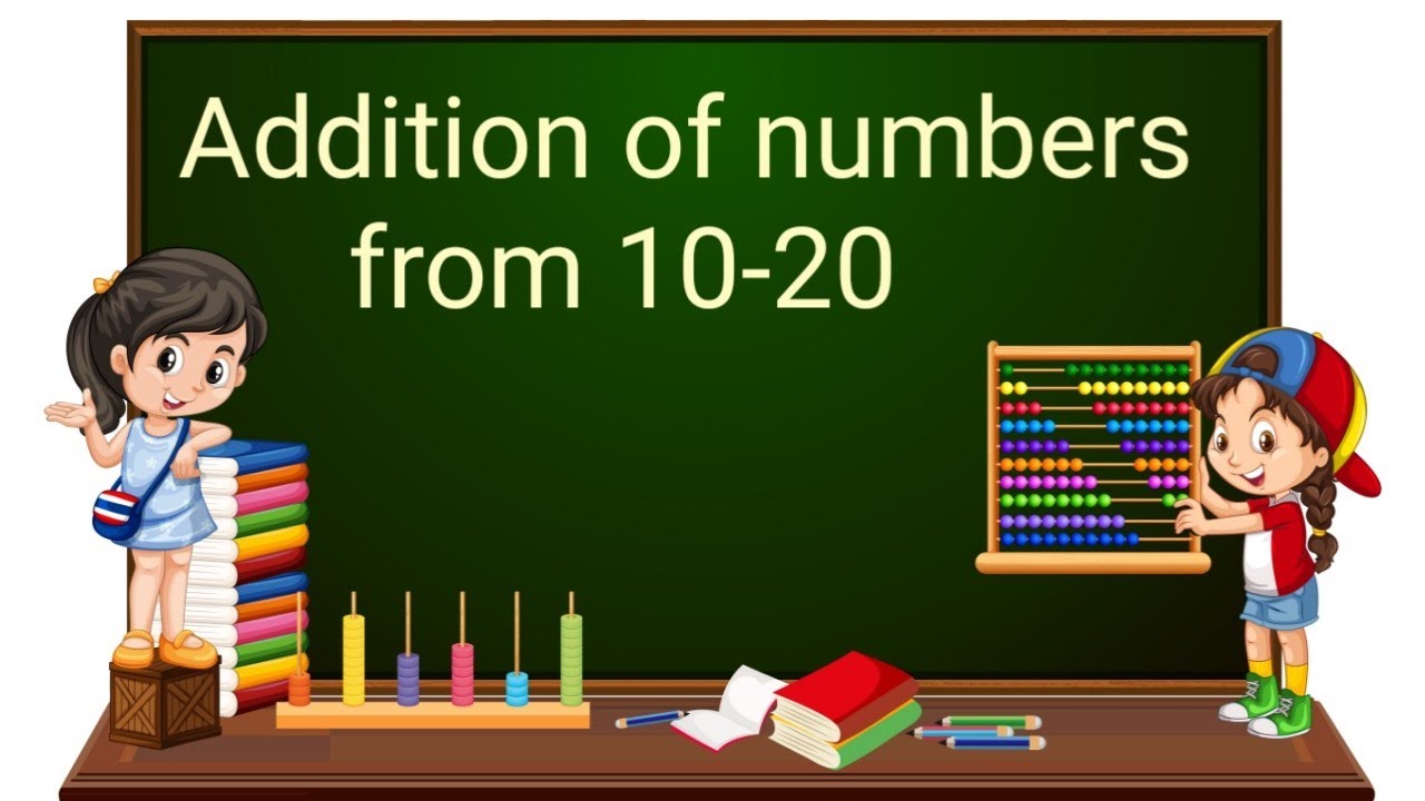 Addition Of Numbers From 10 20 Part 3 3 English Class 1 YouTube Addition Of Numbers From 10 20 Part 3 3 English Class 1 YouTube