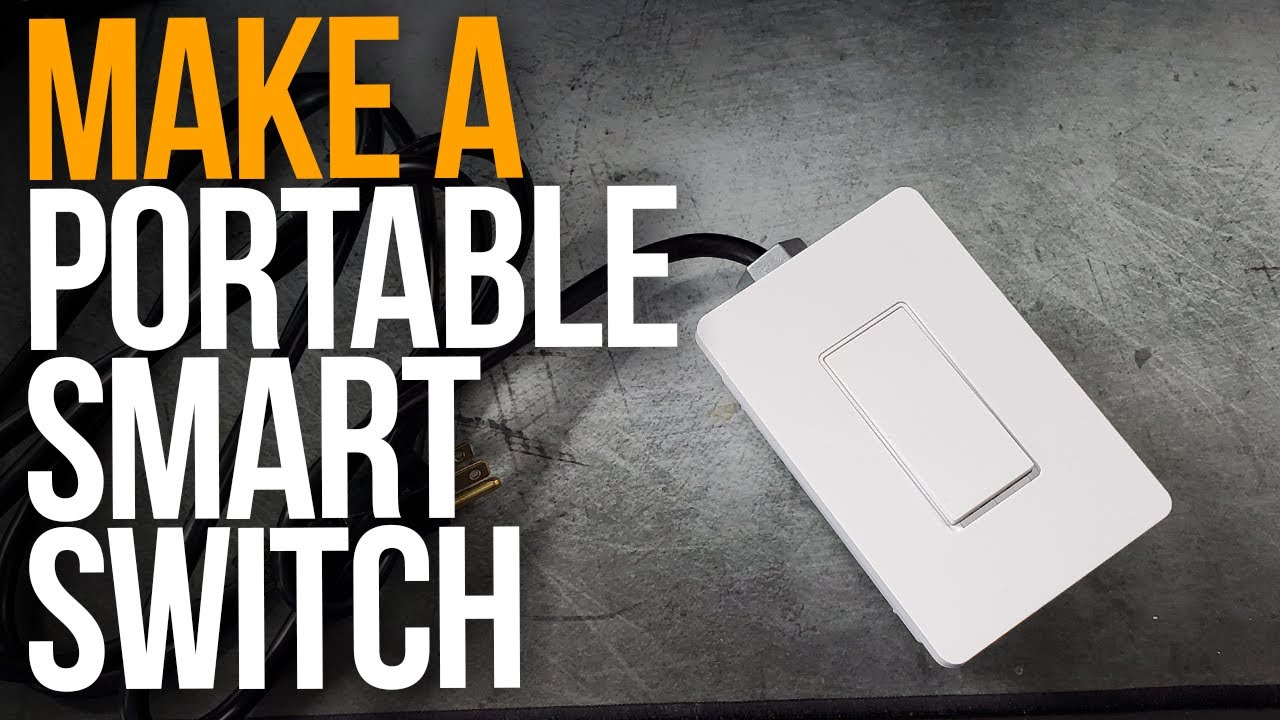 HOW TO MAKE A PORTABLE SMART SWITCH - YouTube
