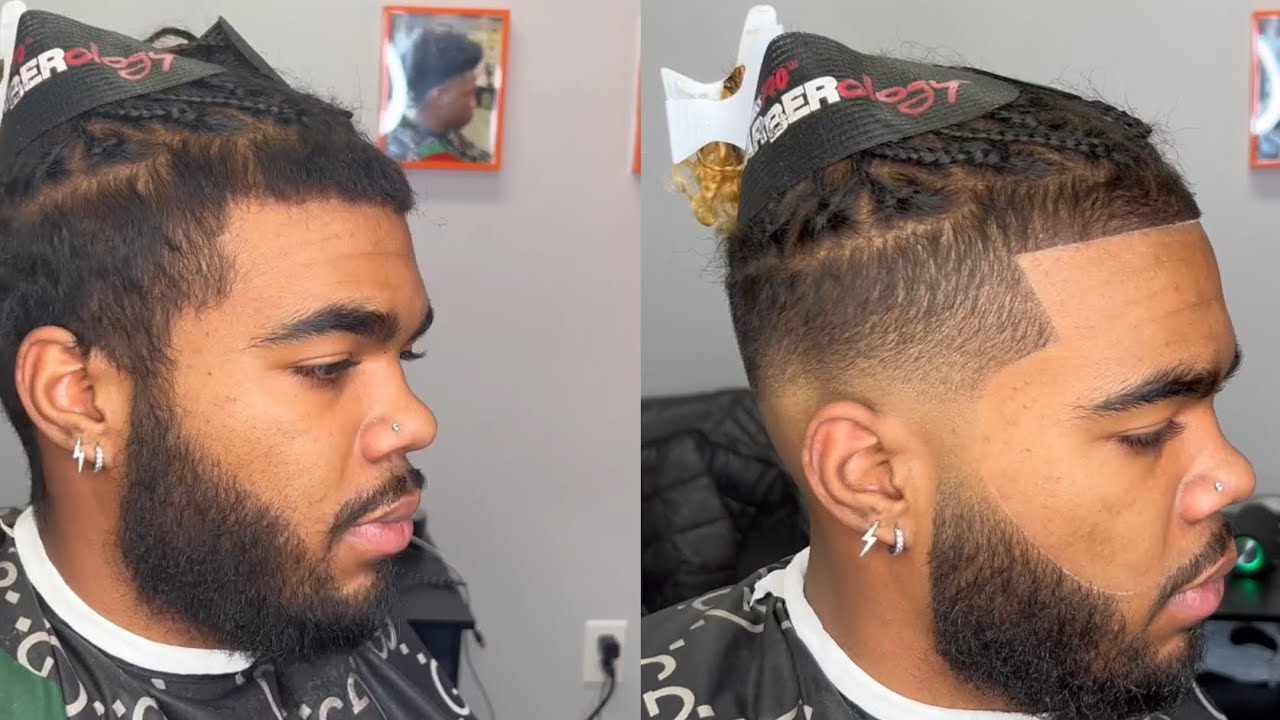 I Pushed His Hairline Back On Purpose “Profession Push Back” ‼️ - YouTube