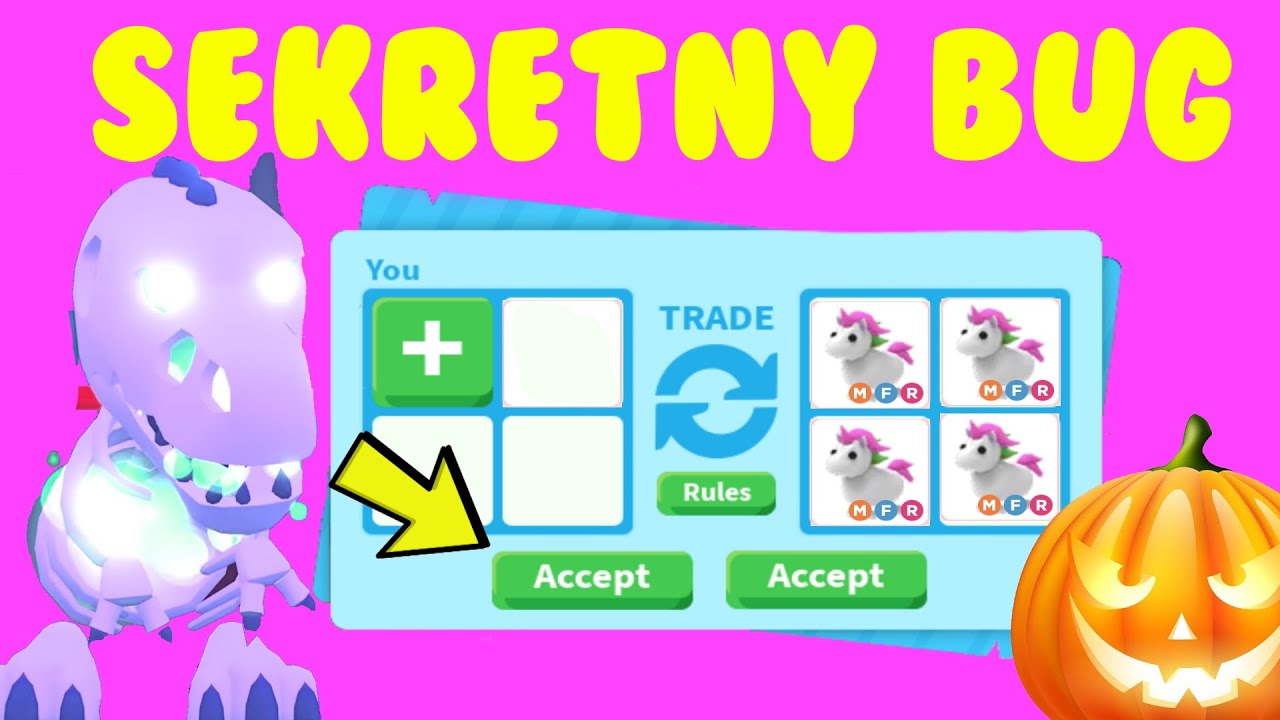 SEKRETNY BUG POZWOLI CI ZOSTAC BOGIEM ADOPT ME! DARMOWE PETY ...