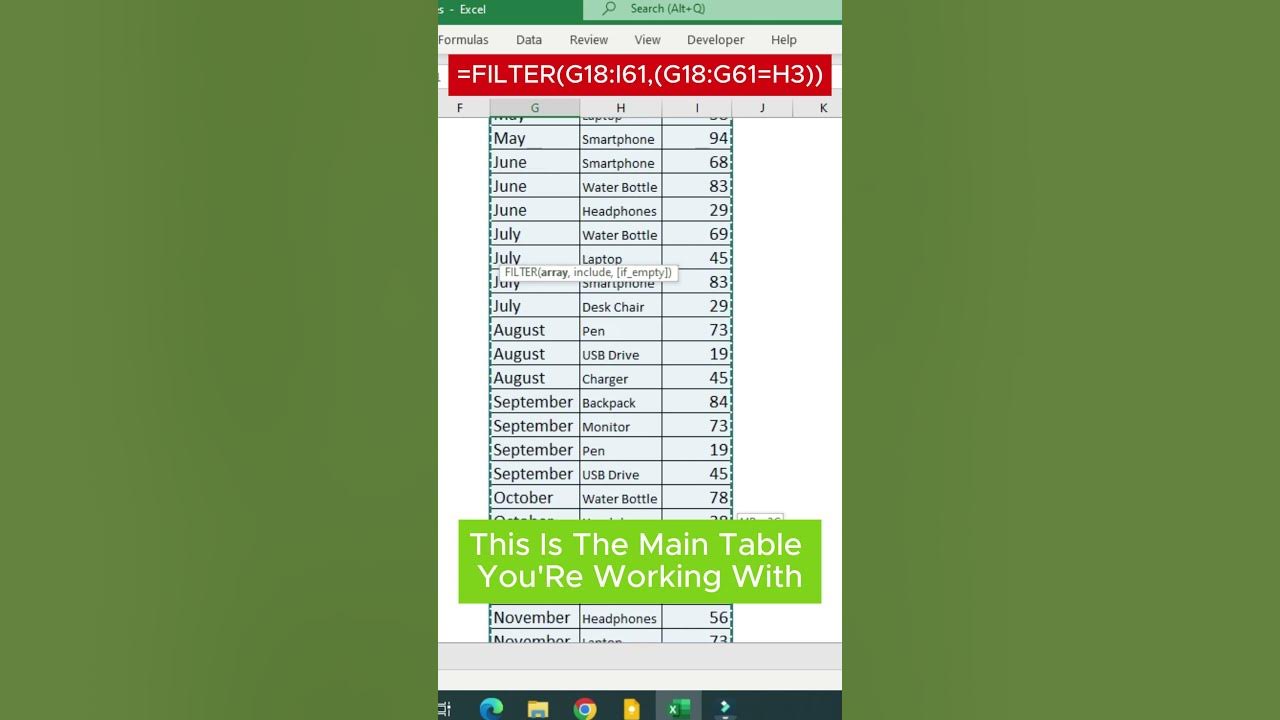 Create Dynamic Bar Chart in Excel! - YouTube