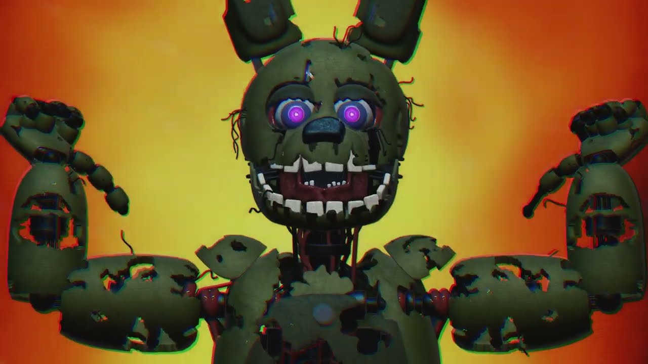 「FNAF MMD」 Build Our Machine | Springtrap - YouTube