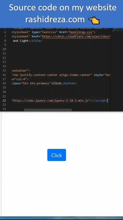 😱How to create dark & light mode 😱 #html #ajax #bootstrap #css #javascript #jquery #mysql #php ...
