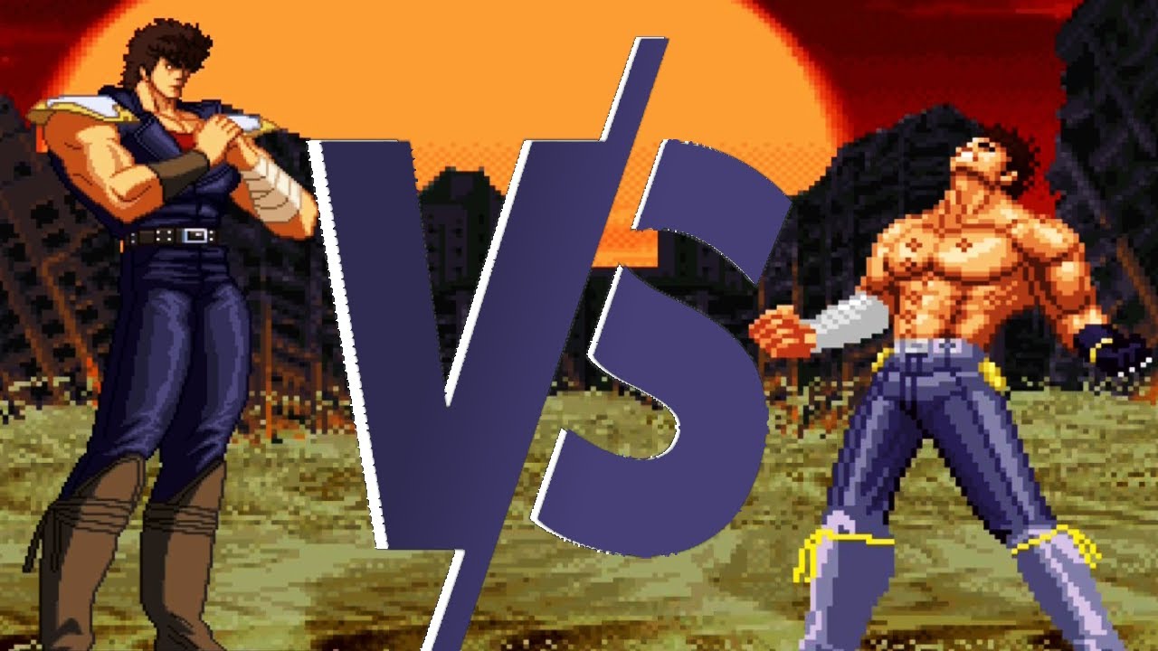 Savior Kenshiro VS Kenshiro Mugen Fist of the Northstar - YouTube