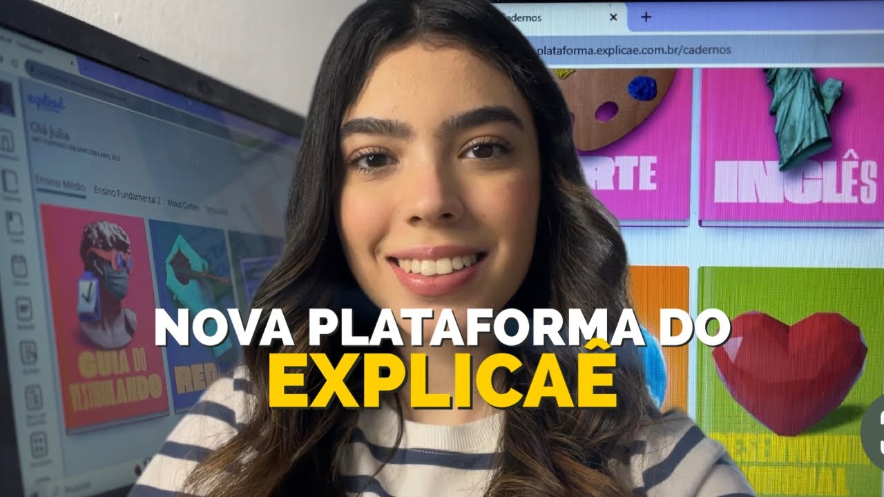 Nova plataforma do Explicaê | Cursinho on-line - YouTube