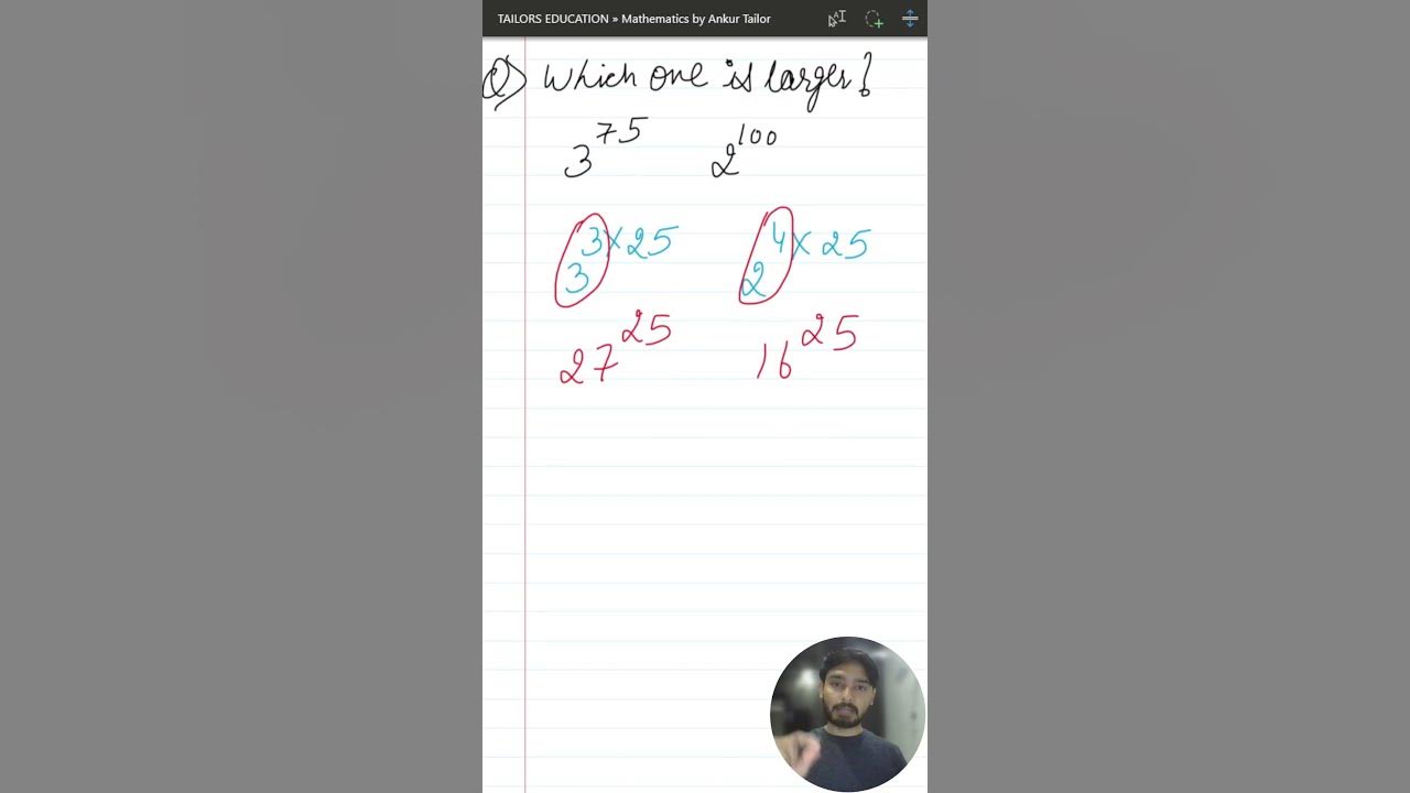 Mathematics Trick 1 Ankur Tailor Tailors Education Youtube