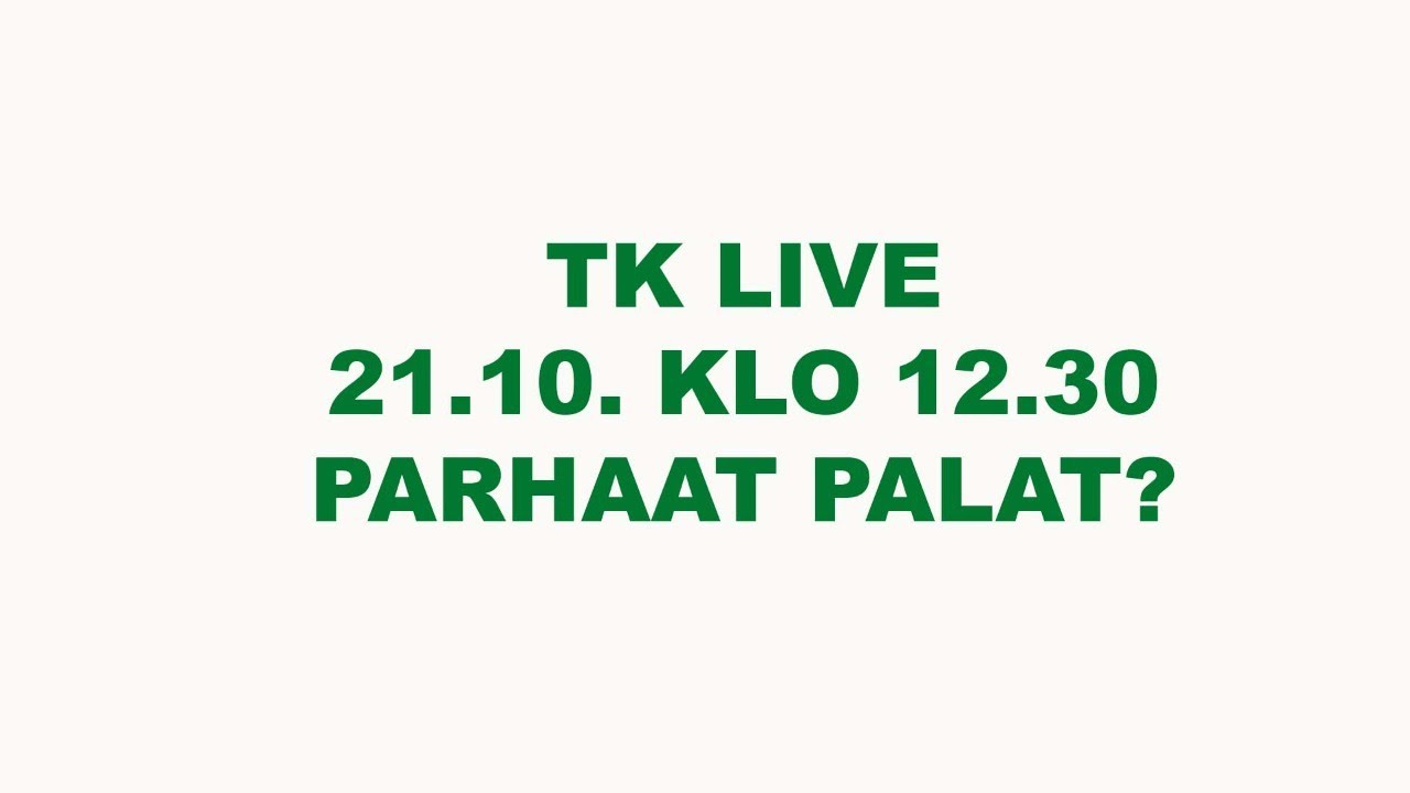 TK LIVE: PARHAAT PALAT - YouTube