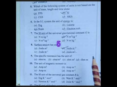 #9»NEET & JEE physics PYQ, tick the correct, pw modules exercise 1 question 9 solved vid #pw# ...