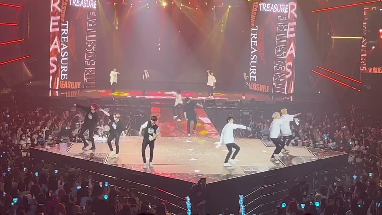 220410 TREASURE 1st CONCERT [TRACE] - 오렌지 (ORANGE) REMIX - YouTube