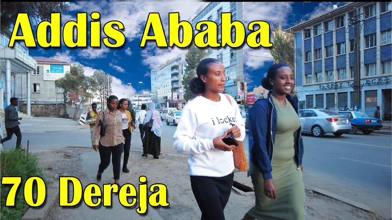 (ብርሃንና ሰላም- ሰባ ደረጃ) Walking Downtown Pissa -70 Dereja -Birhanena Selam ...