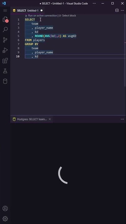 SQL Window Functions vs Group By Statement #sql #datascience #dataanalytics #postgresql #mysql ...