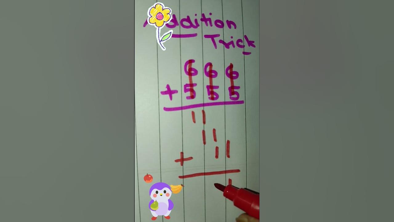 Easy addition trick - YouTube