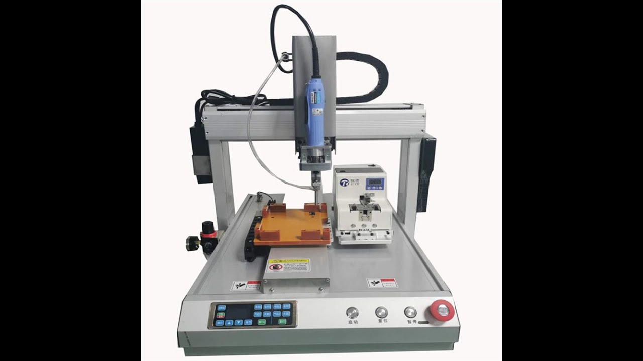 Professional automatic screwdriver machine, desktop screw feeder ...