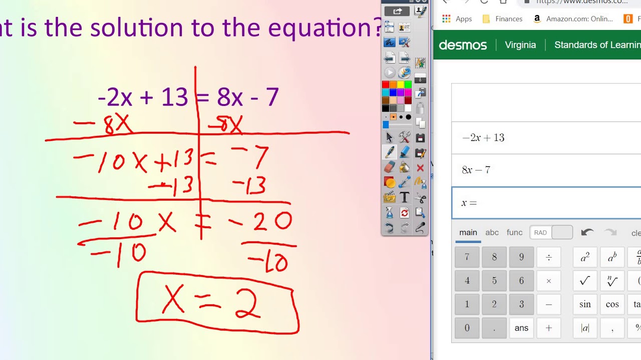 Multistep Equation - YouTube