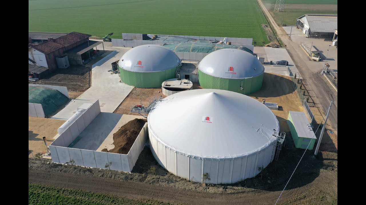 Evoteck - Impianto biogas da 300 KW - Biogas plant of 300 KW ...