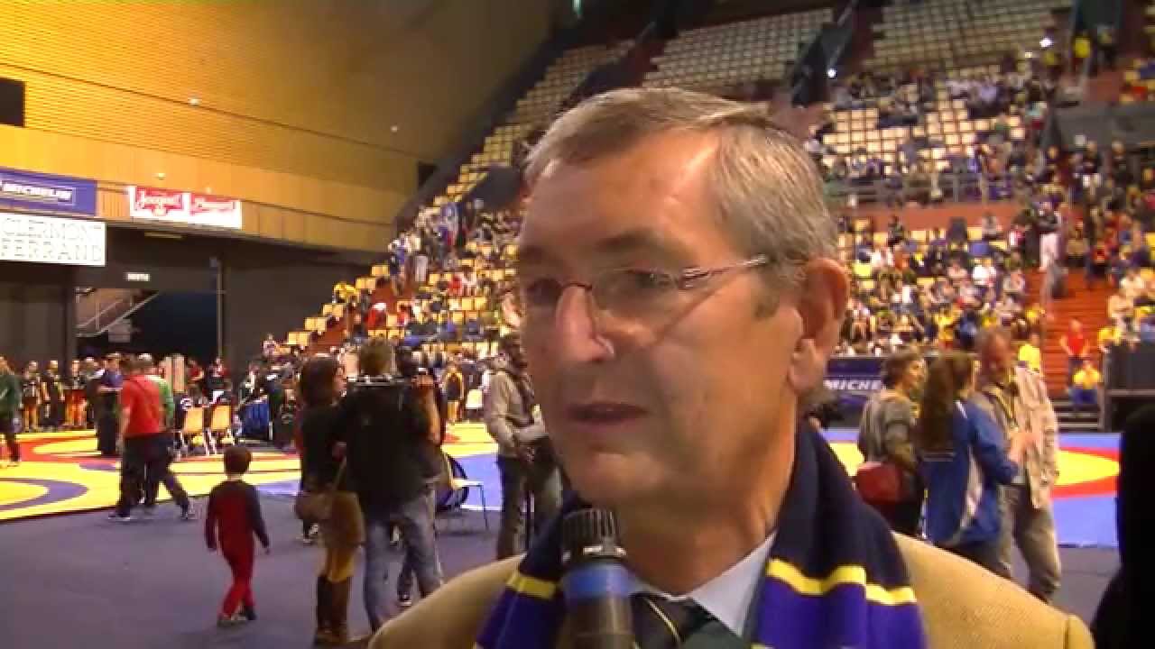 LUTTE - Trophée des Volcans - Pascal Thibault Président de l'ASM Omnisports - Clermont-Ferrand ...