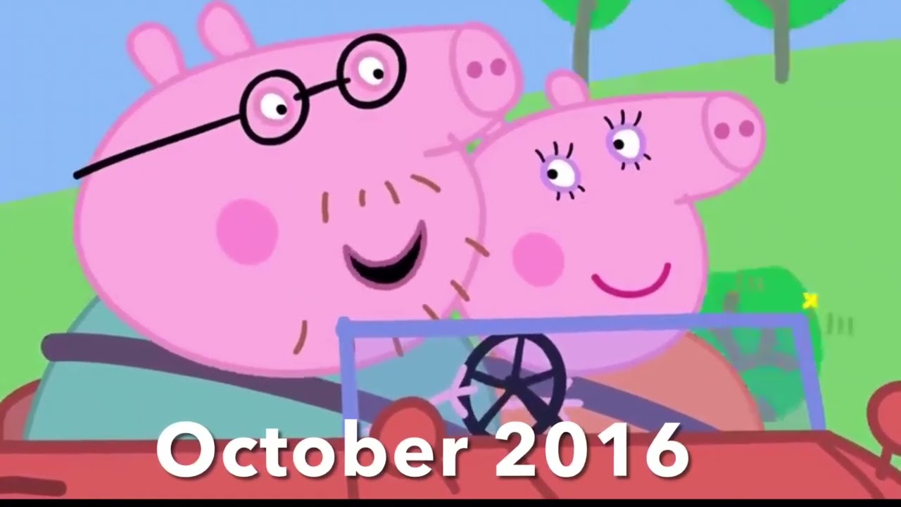 Evolution of Peppa Pig 2004 - 2021 - YouTube