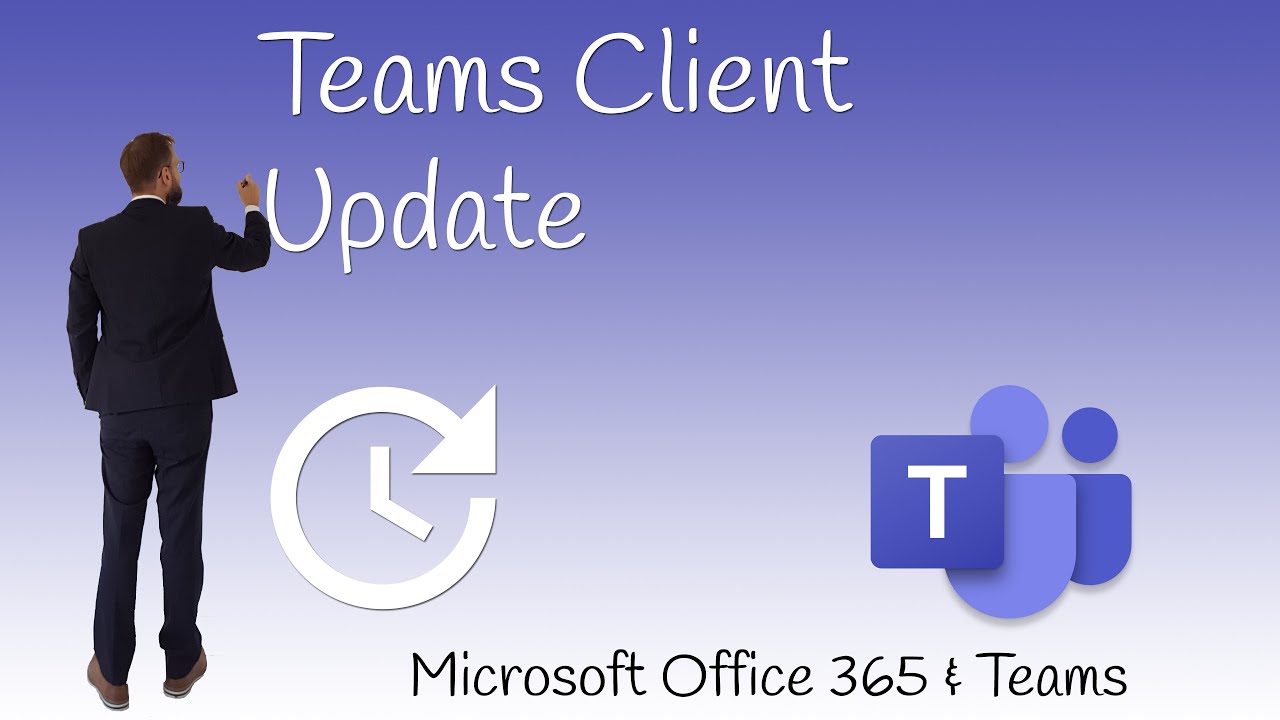 Teams Client Version prüfen und manuell aktualisieren - YouTube