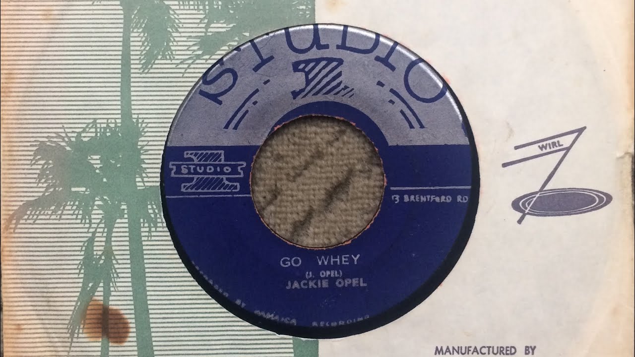 Jackie Opel Number One Ska Vocal 💥🎶 Go Whey Studio One 1964 Coxswain ...