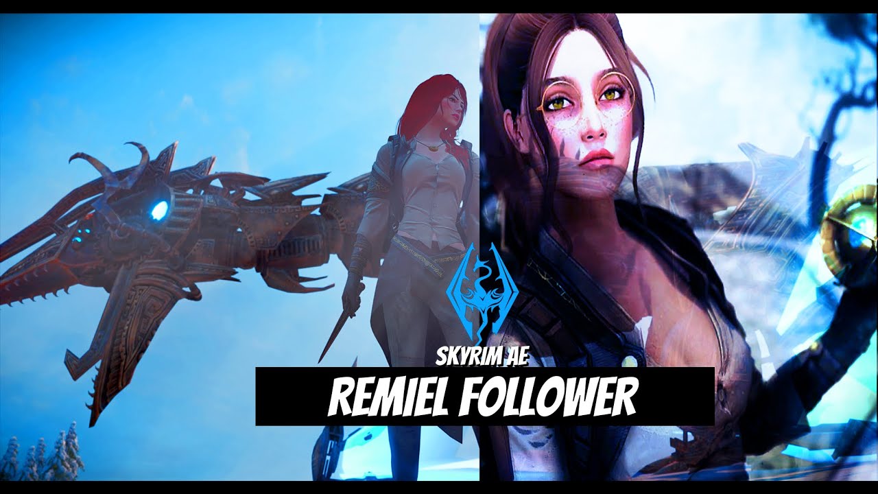 Skyrim AE - (MODDED GAMEPLAY) Remiel Follower (Dwemer Specialist) - YouTube