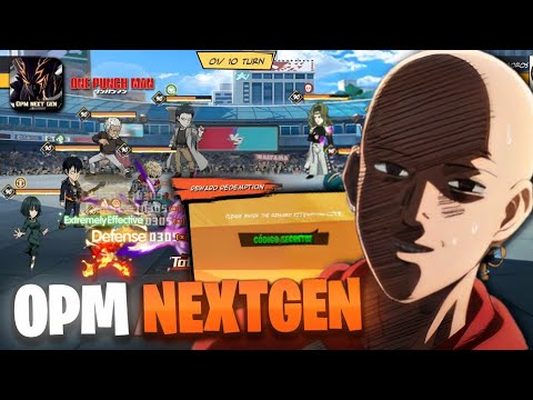 OPM NEXTGEN REDEEM CODES! NOVO JOGO DE ONE PUNCH MAN MOBILE! - YouTube