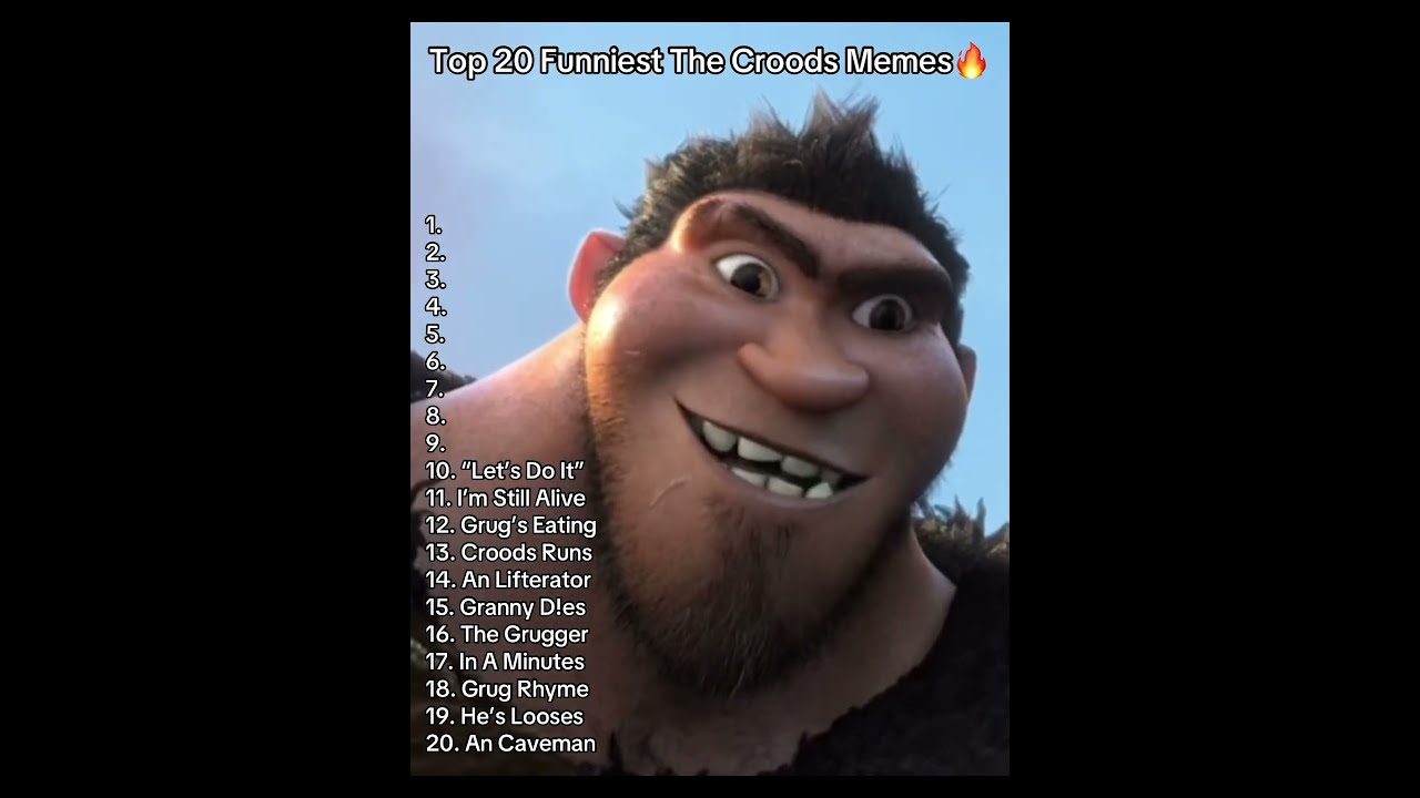 Croods Memes