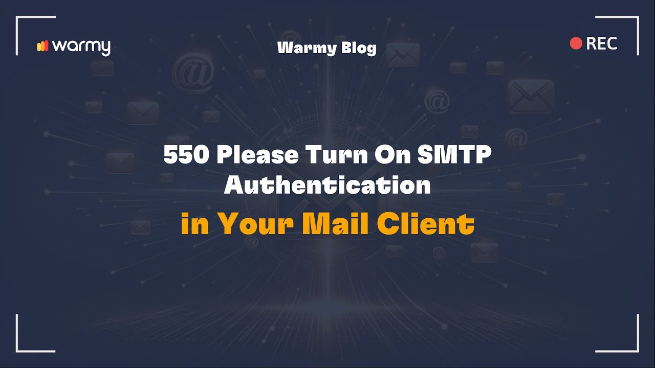 550 Please Turn On SMTP Authentication In Your Mail Client YouTube 550 Please Turn On SMTP Authentication In Your Mail Client YouTube