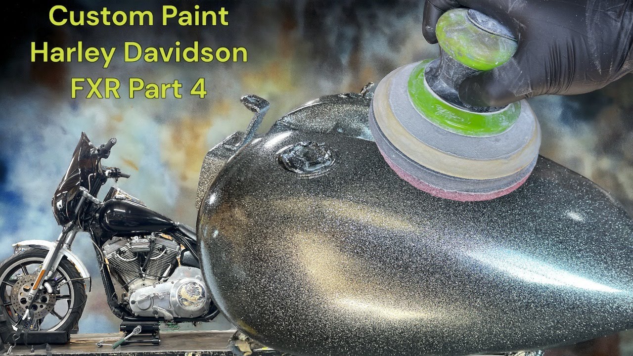 Preparing Metal Flake Paint for Custom Graphics: FXR Custom Paint Build ...