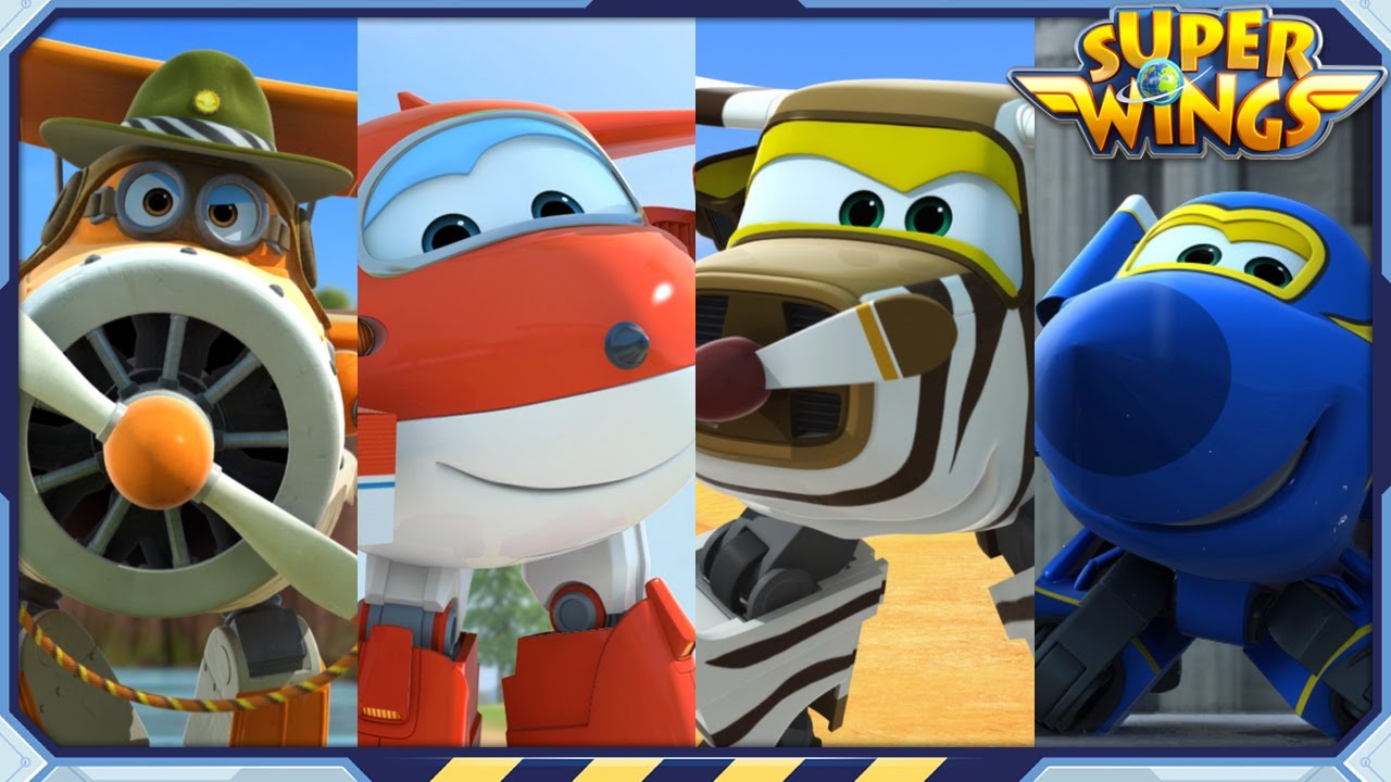 [SUPERWINGS S1] Fast Track and more | Superwings | Super Wings | S1 ...