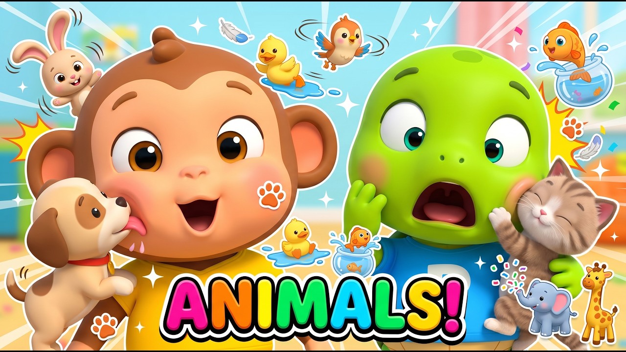 I Like Animals – Fun Kids Animal Song for Toddlers | Modo & Phoeniz ...