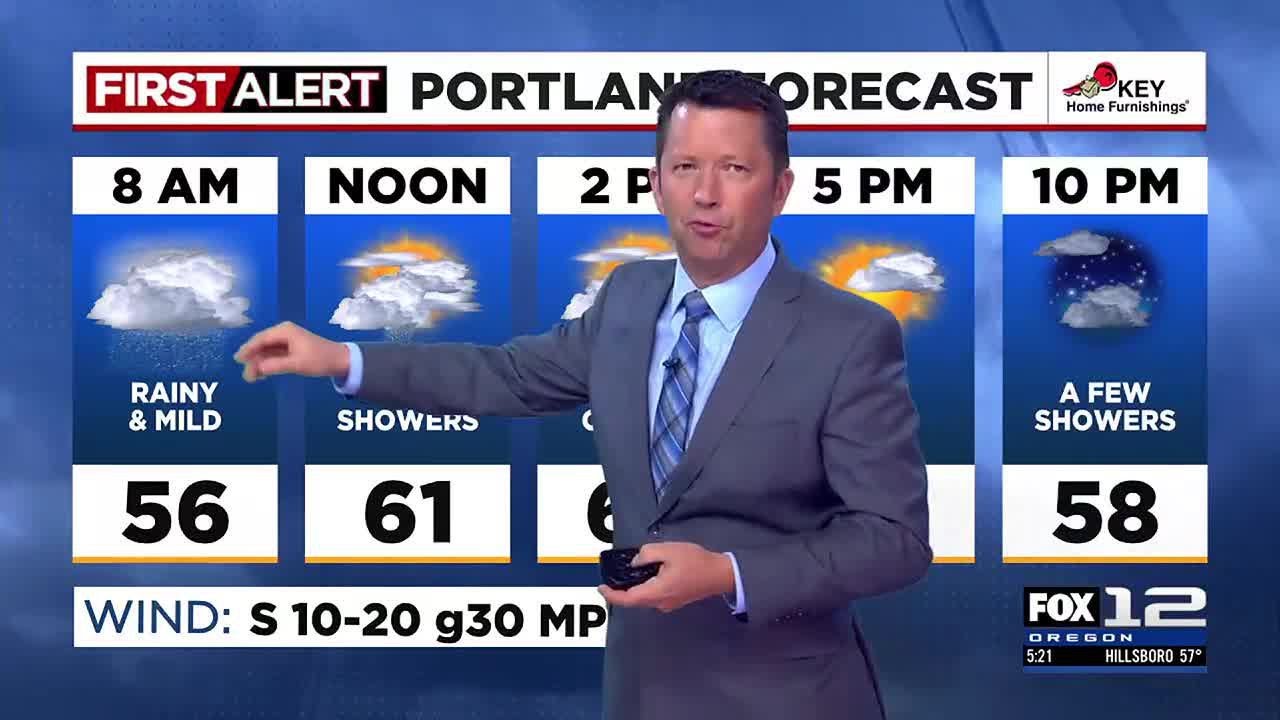 First Alert Friday evening FOX 12 weather forecast (11/3) - YouTube