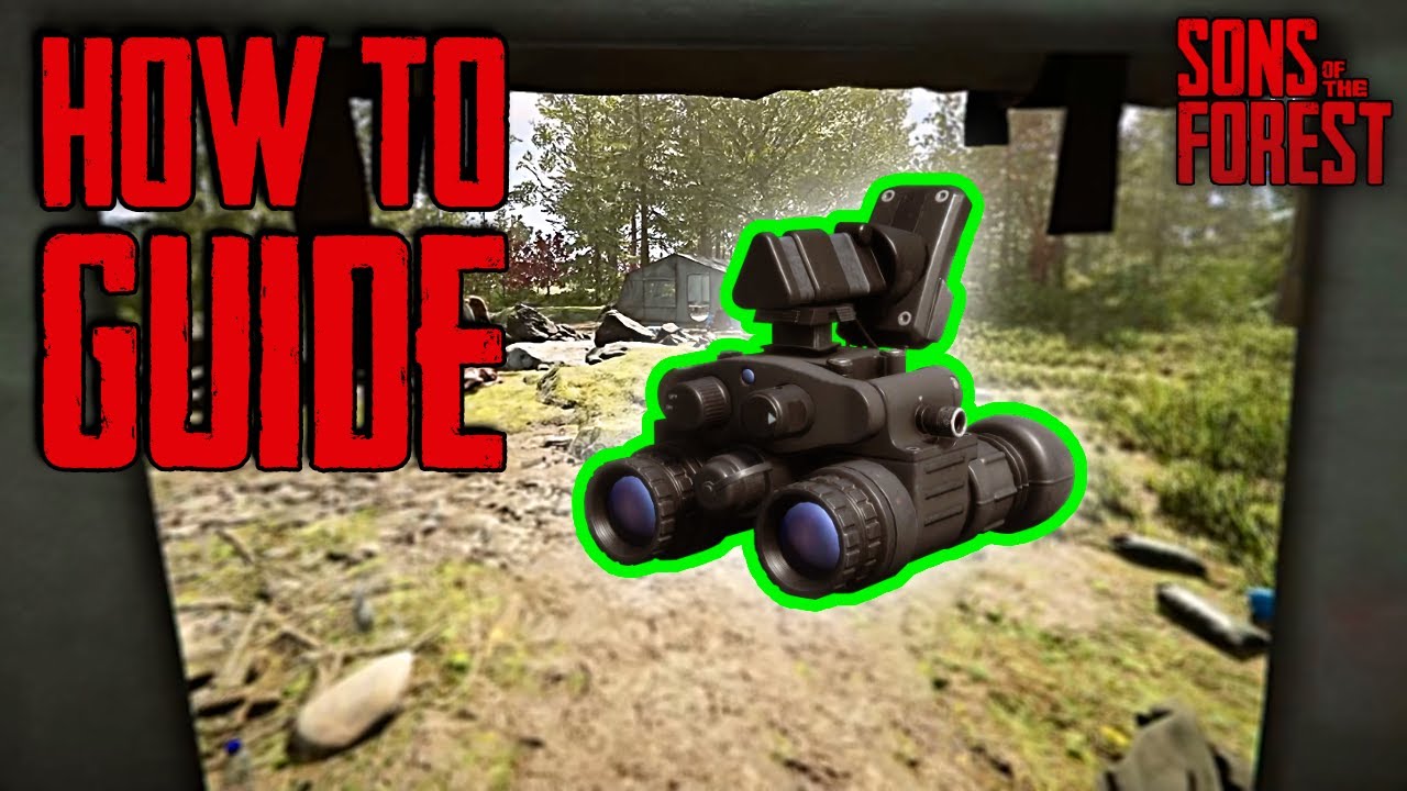 How to find Night Vision Goggles - Sons of the Forest Guide - YouTube