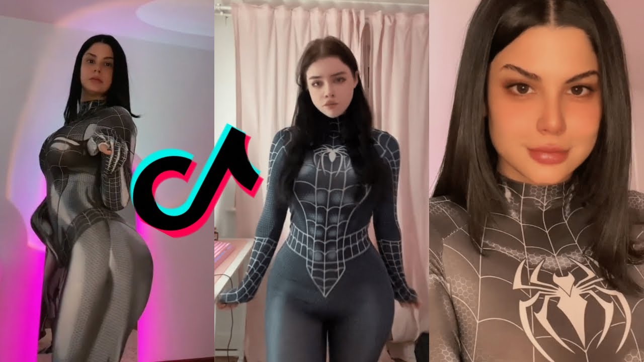 Spidergirl Transition Time Tiktok Spiderman Compilation Spiderman