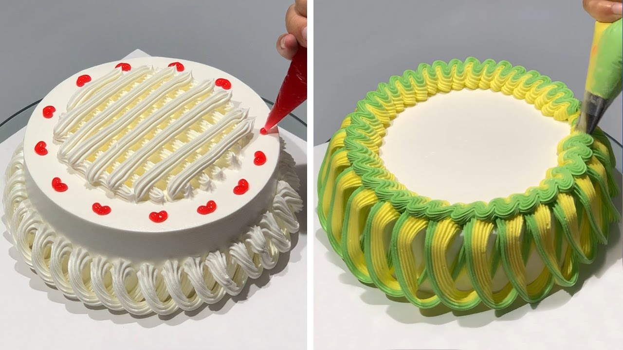 Stunning Cake Decorating Technique Like a Pro | Most Satisfying Chocolate Cake Decorating ...