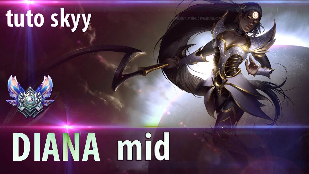 Tuto Diana MID - Skyyart Gameplay Commenté FR et tricks - YouTube