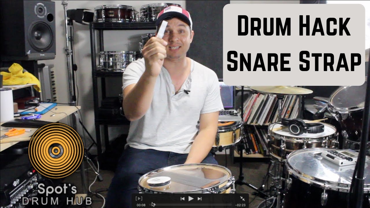 Drum Hack | Snare Strap - YouTube