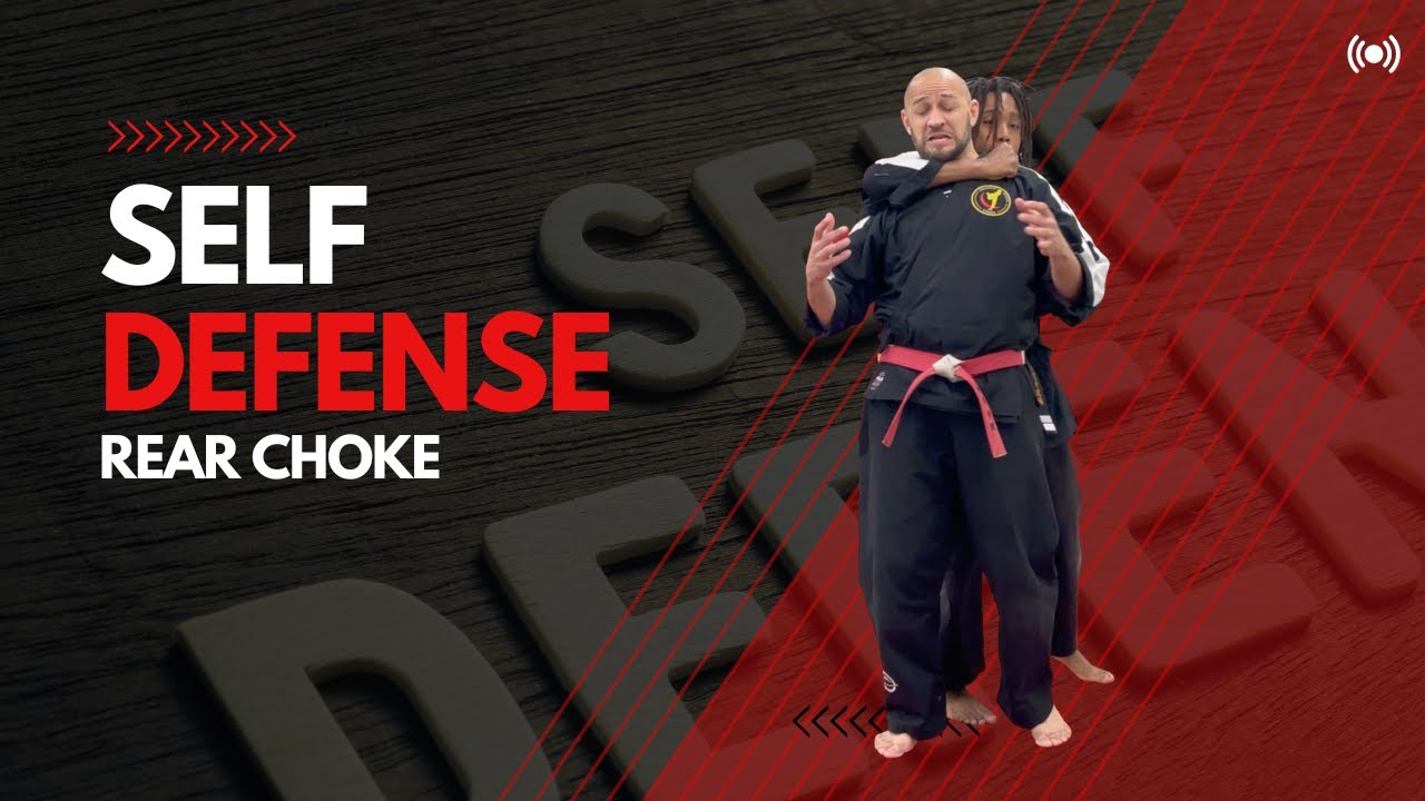 Self Defense Rear Choke - YouTube