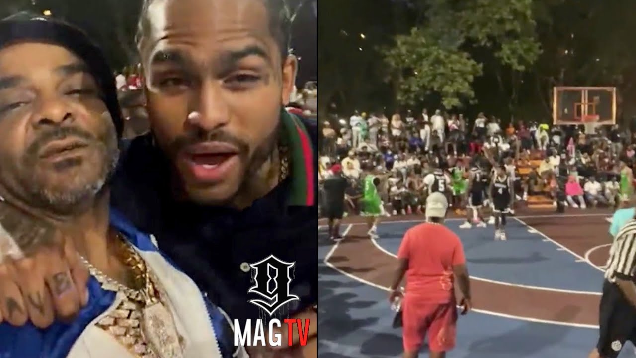 Jim Jones Posted Up At The Kingdome Game With All His Jewelry On! 🤷🏾‍♂️ ...