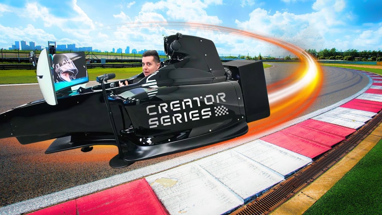 F1 Creator Series League Race in F1 Chassis Motion Simulator - Bahrain ...