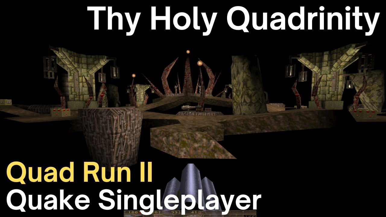 Quake Singleplayer - SM223 - Thy Holy Quadrinity (sm223_iyago) - YouTube