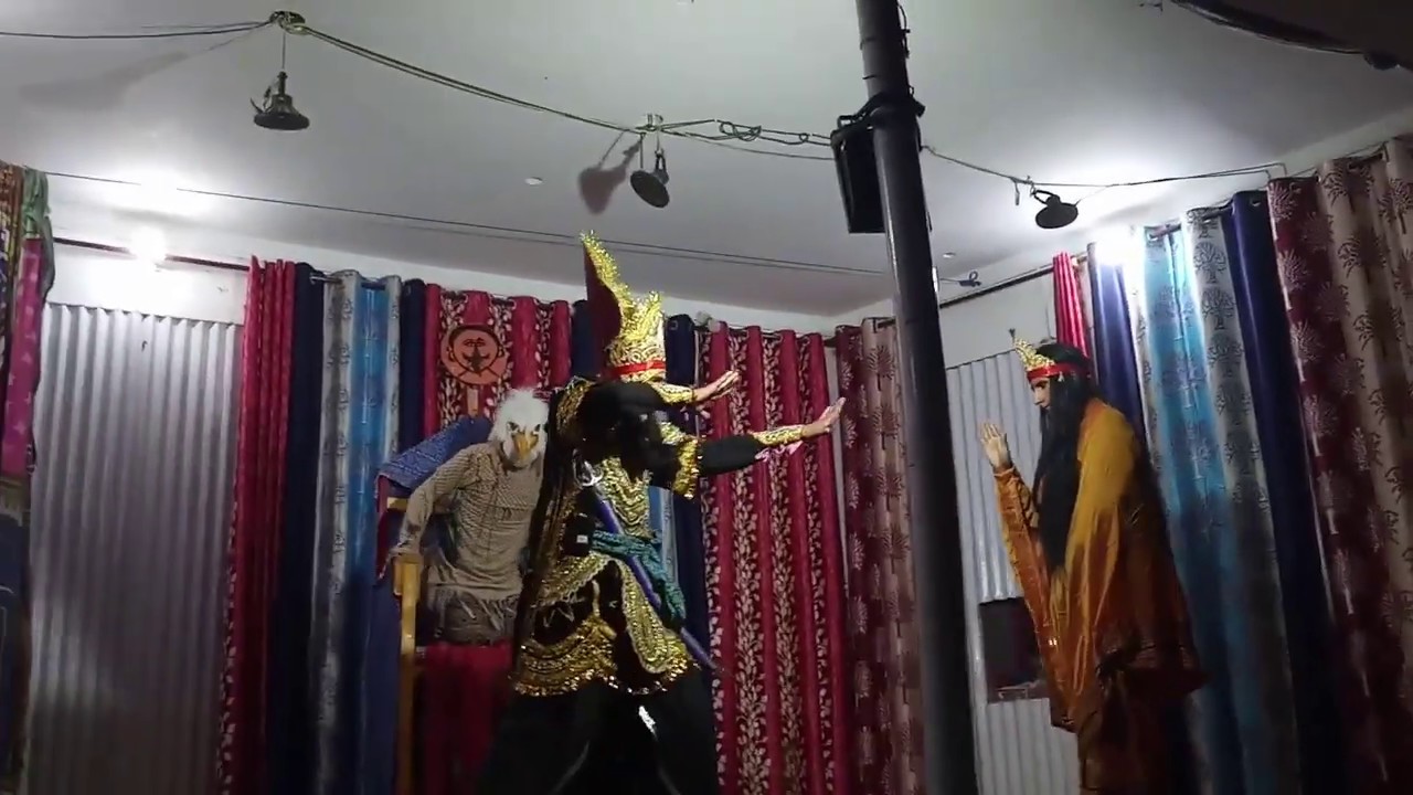 Beautifull Scene By Sahil Dhar as Sita Role || Ram Leela Dilghot ...