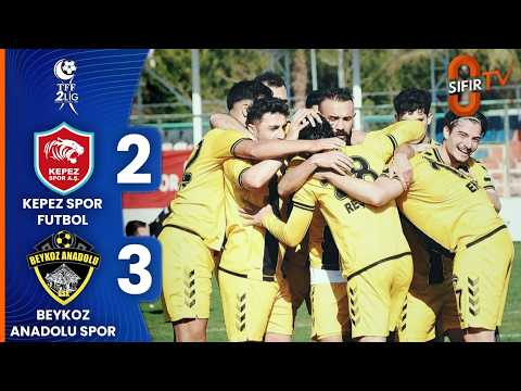 Kepez Spor Futbol A.Ş. 2-3 Beykoz Anadolu Spor A.Ş. | Maç Özeti