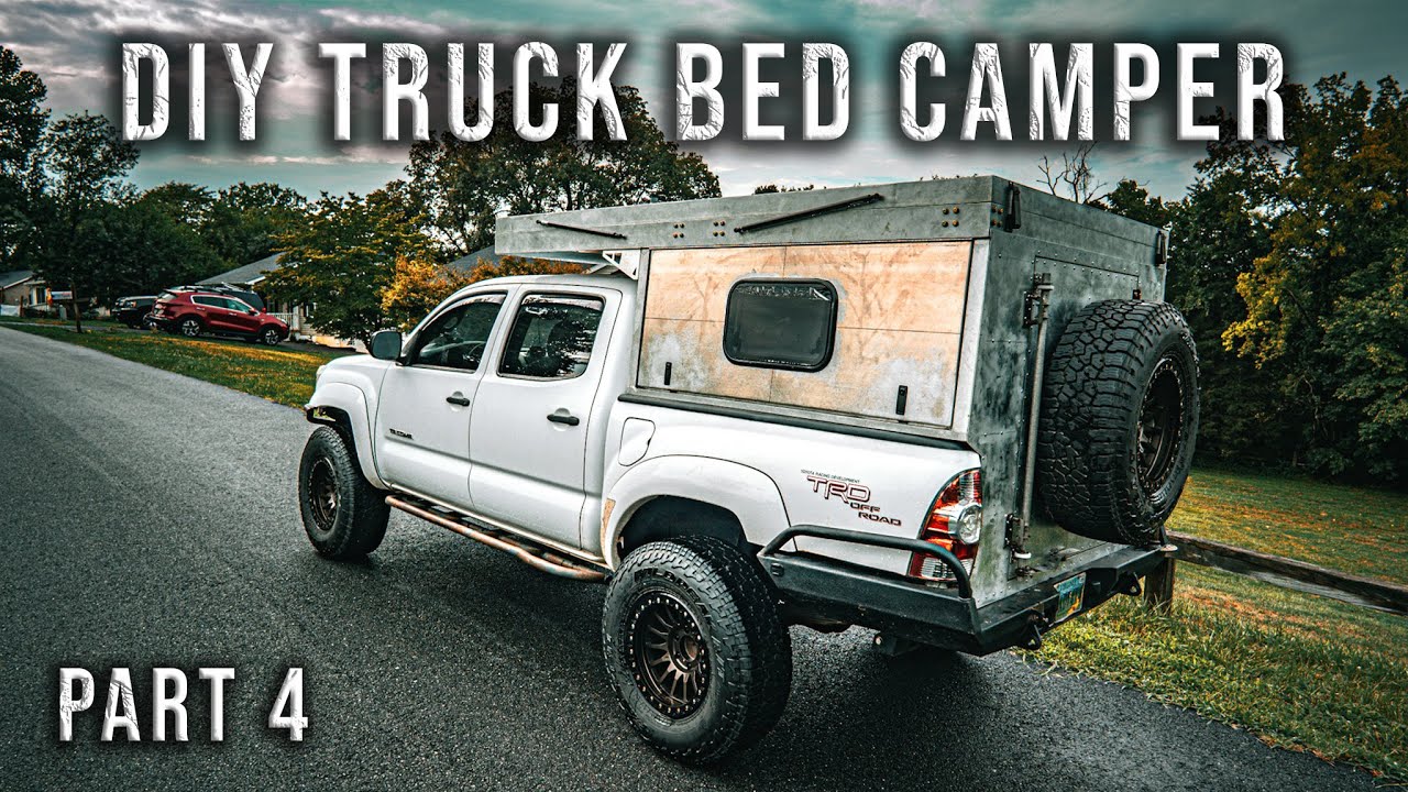 Truck Bed Camper Build | Part 4 | Fabrication Complete!! - YouTube